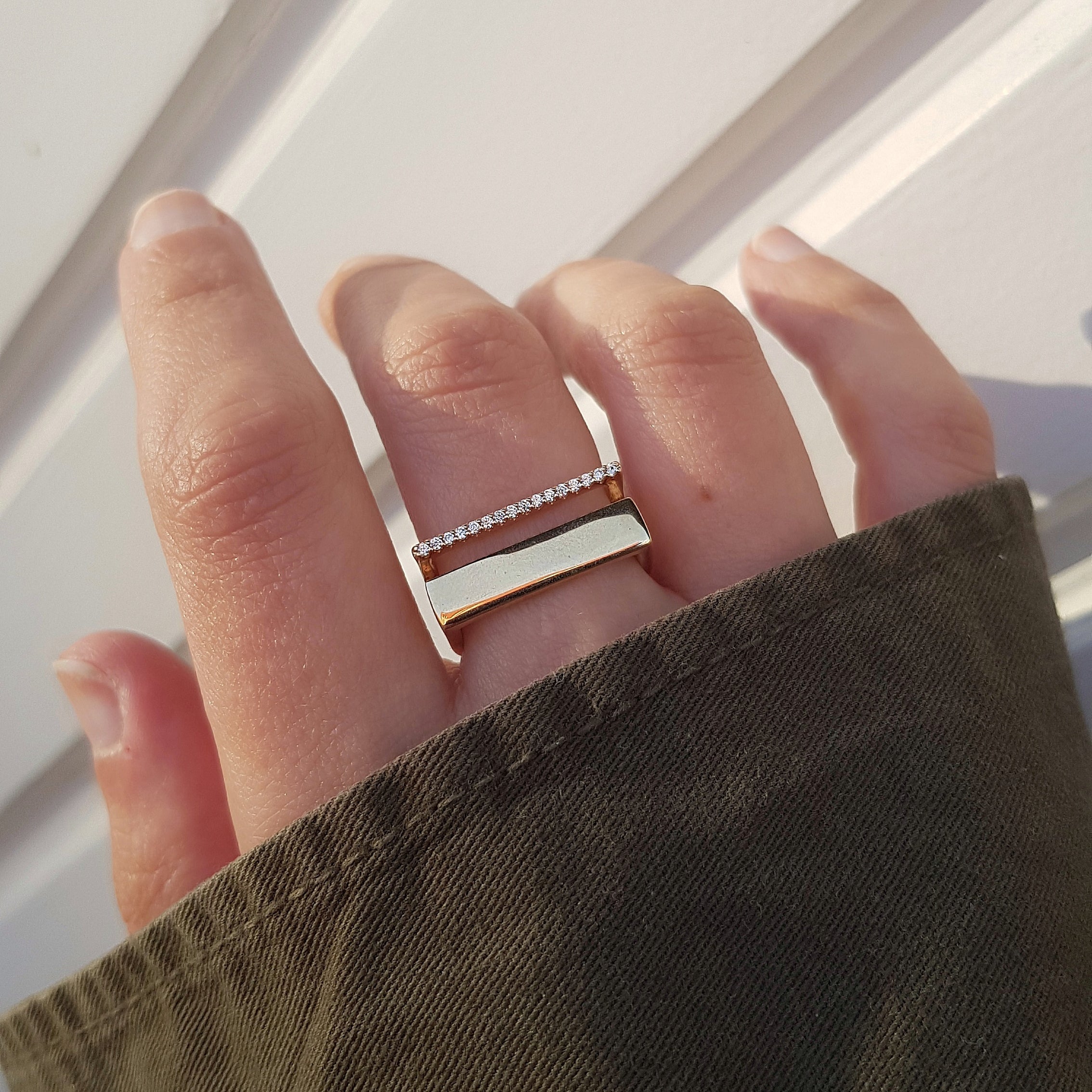 Bar ring – Azaliah Jewelry